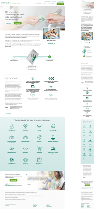Provider Digital Page Examples | CareCredit